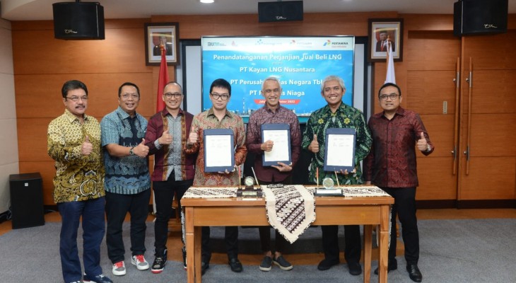 PGN Group Beli LNG PT Kayan LNG Nusantara untuk Pengembangan Pasar