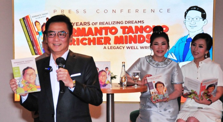 Buku Kisah Hermanto Tanoko Hingga Jadi Pengusaha Sukses Diluncurkan